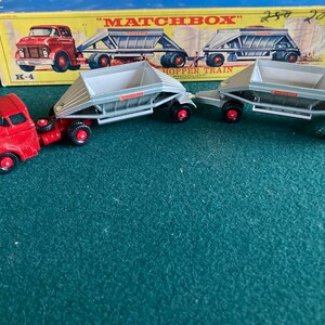 MATCHBOX Lesney King Size Fruehauf Hopper Train K4 - Etsy