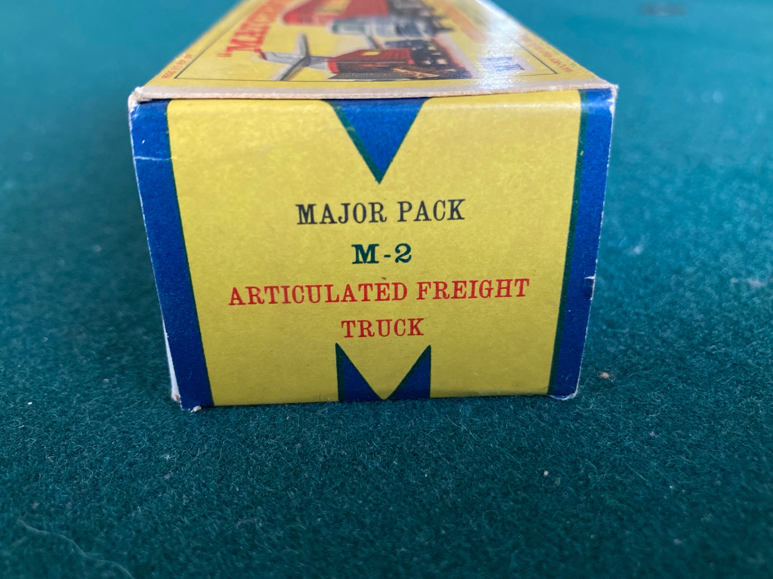 Original Matchbox M-2 Articulated Freight Truck Major Pack - Etsy