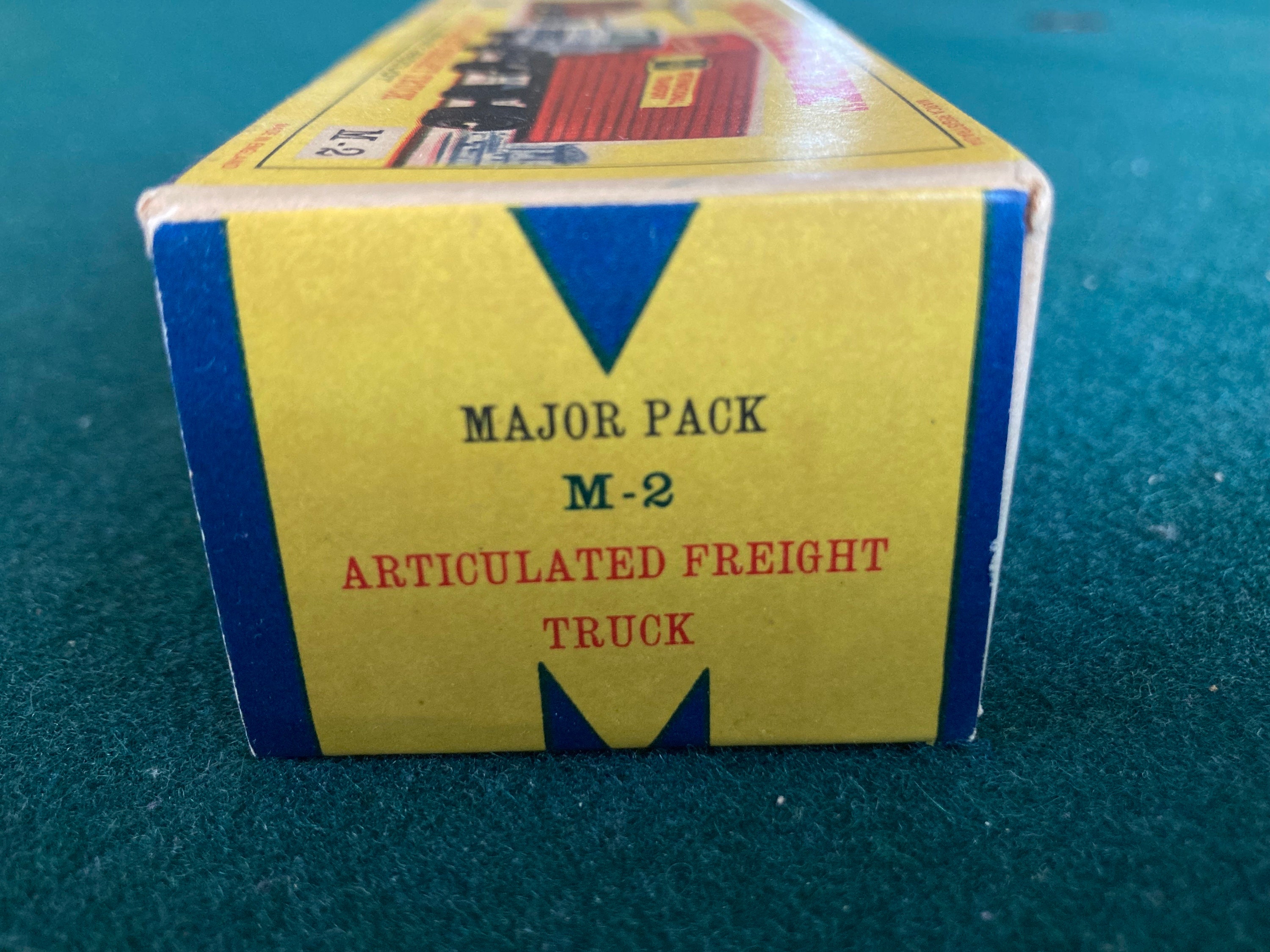 Original Matchbox M-2 Articulated Freight Truck Major Pack - Etsy