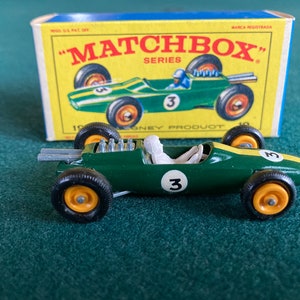Matchbox Series 19 Lotus Racing Car With Original Box - Etsy