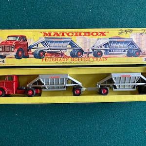 MATCHBOX Lesney King Size Fruehauf Hopper Train K4 - Etsy