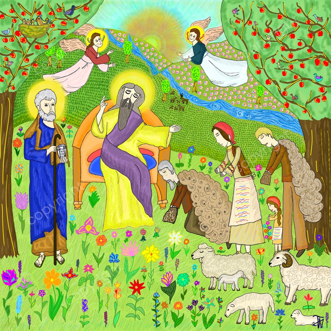 The Land of God – Christian Digital Art, Religious Illustration ...