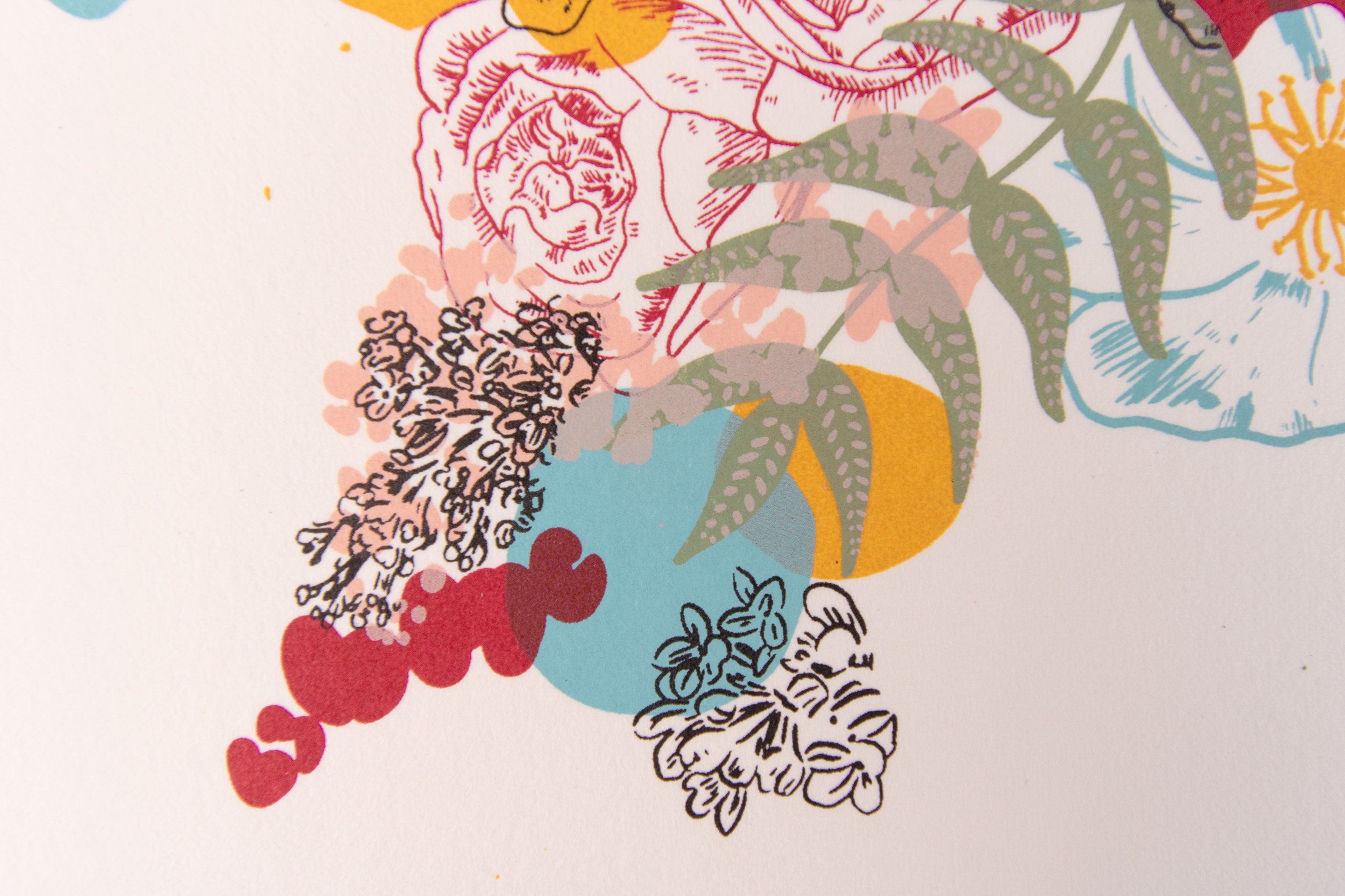 Flower Bouquet Wall Art, Poppy, Bleeding Hearts, Daffodils, Lilac - Etsy