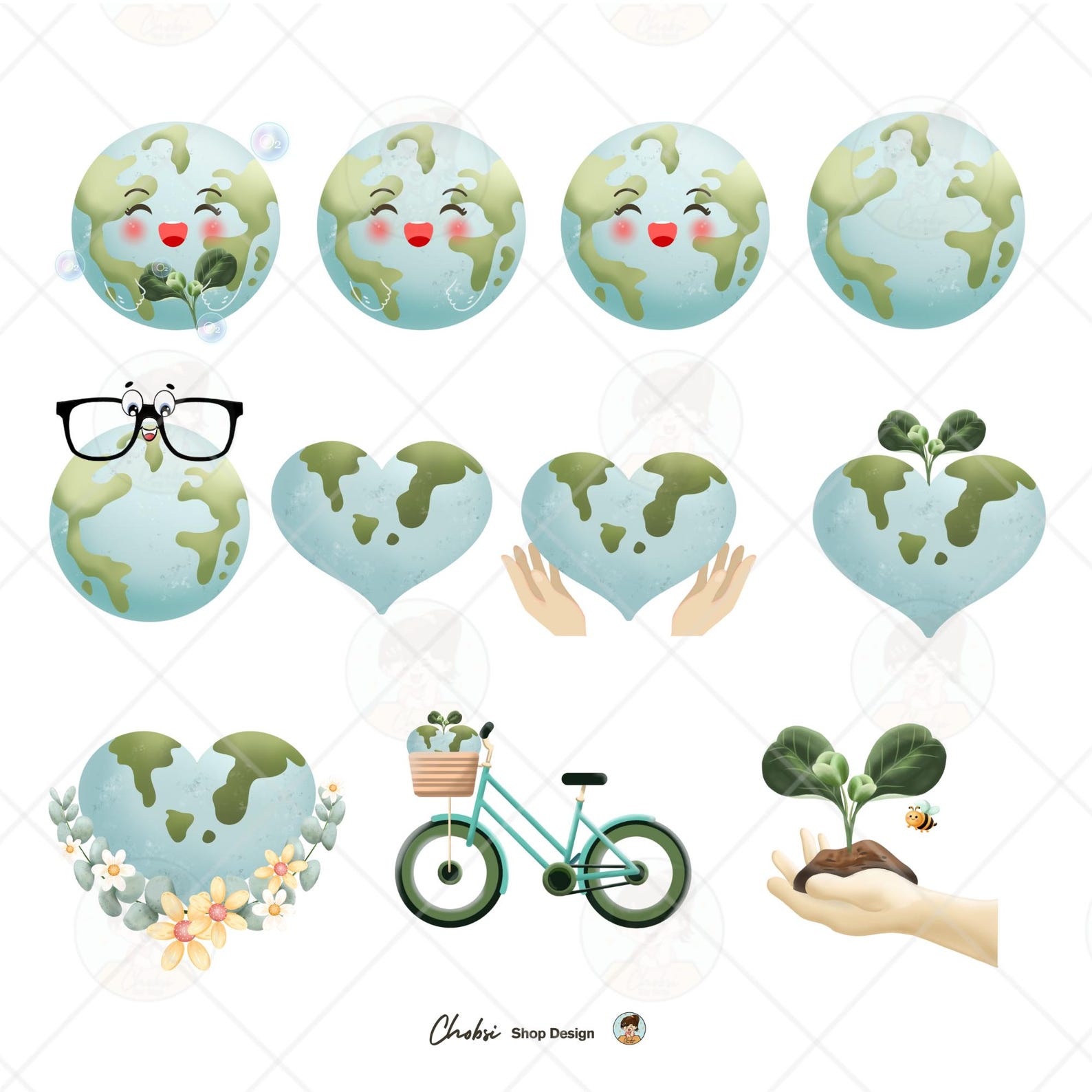 World Environment Day and Natural Resources Clip Art,environment Clip ...