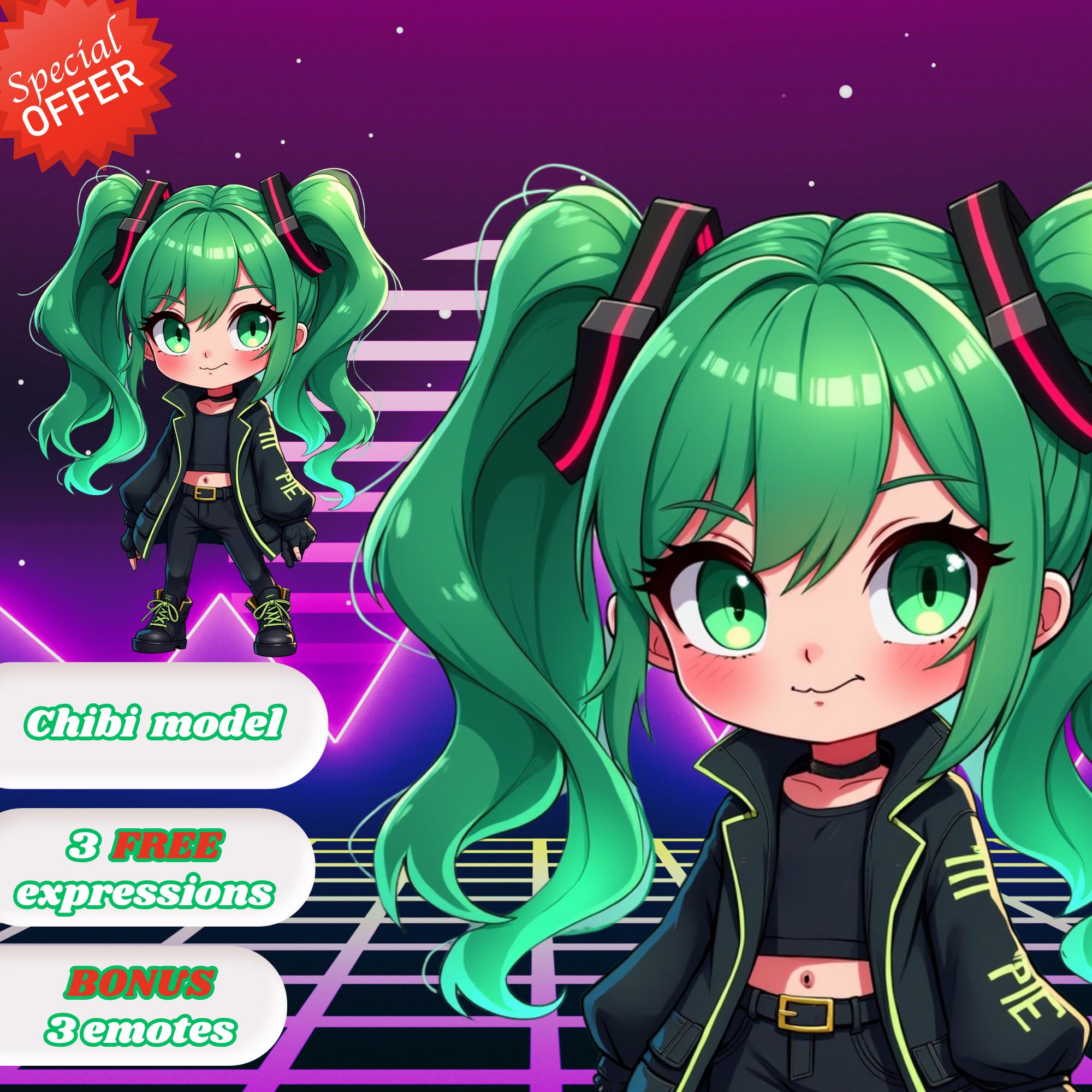 Vtuber CHIBI/ Vtuber Live2d Personalizzato/ Risorsa Vtuber/animazione ...