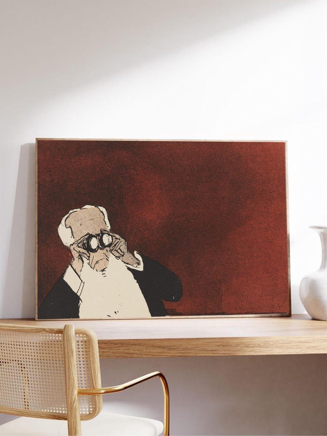Bearded Man Print, Vintage Print, Old Man Print, Classic Art Print ...