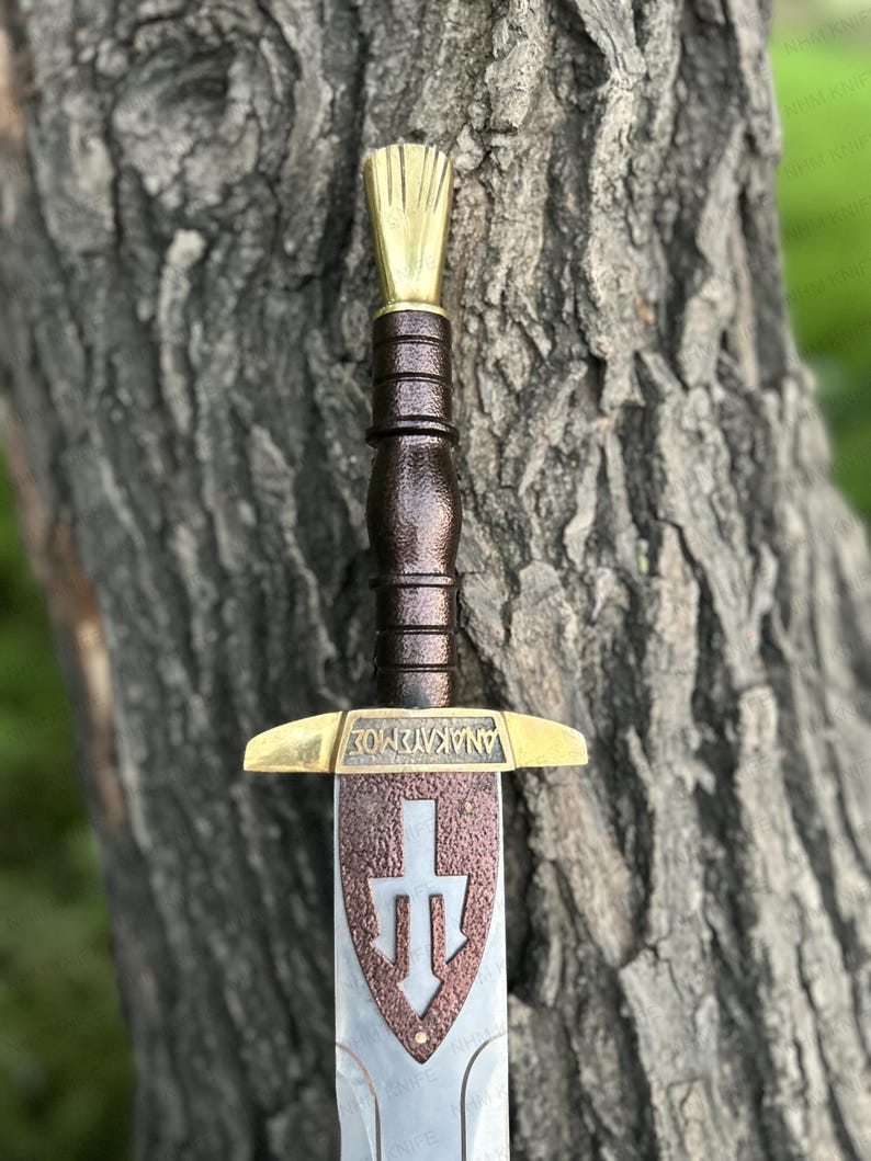Percy Jackson and the Olympians Sword, Riptide Anaklusmos Sword With ...