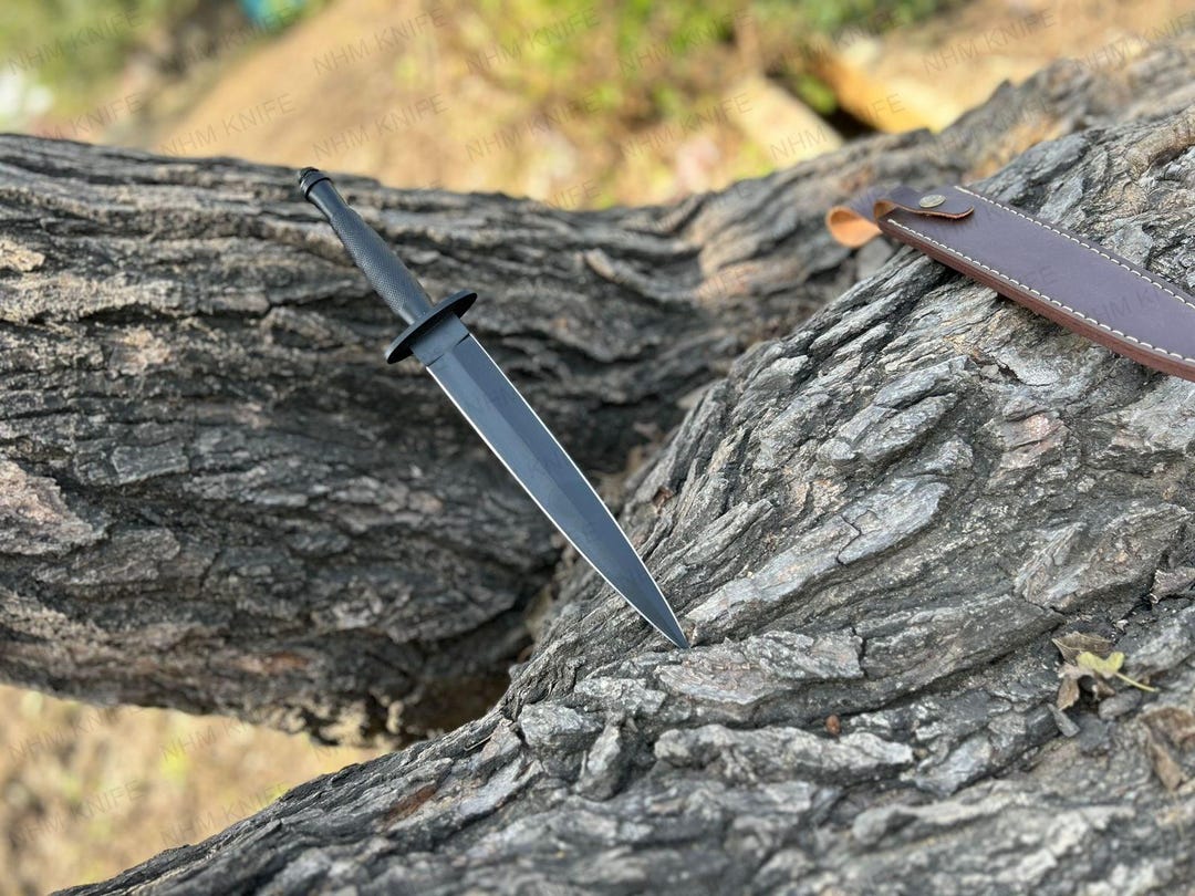 Handmade Steel Dagger: Forged Blade, Tactical Fantasy Knife Camping ...