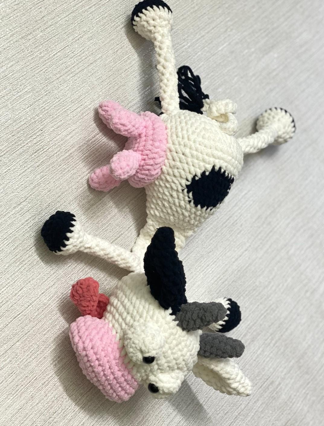 Cow Door Stopper, Crochet Cow Door Stopper, Crochet Cow Door Stopper ...