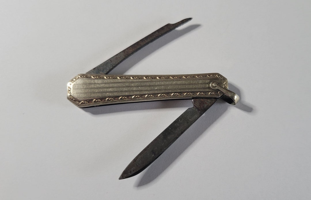 Antique Marathon Pocket Watch Fob Pocket Knife - Etsy