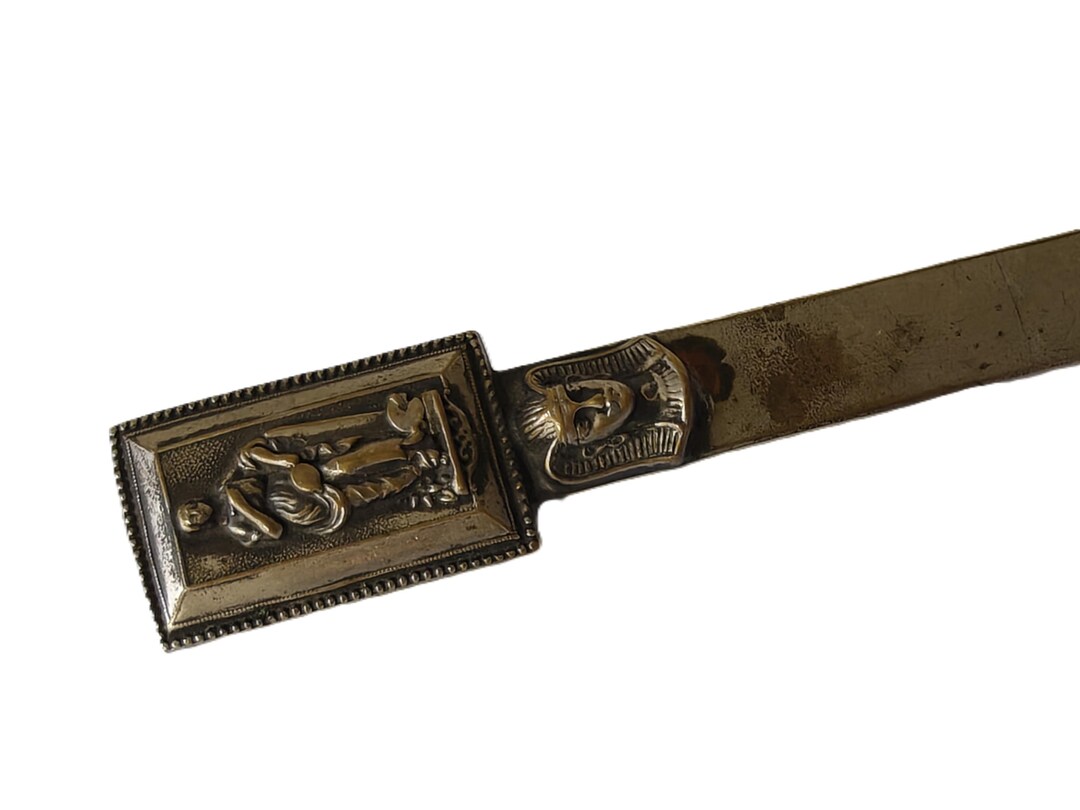 Vintage Silver Tone Over Brass Egyptian Page Turner Letter Opener - Etsy