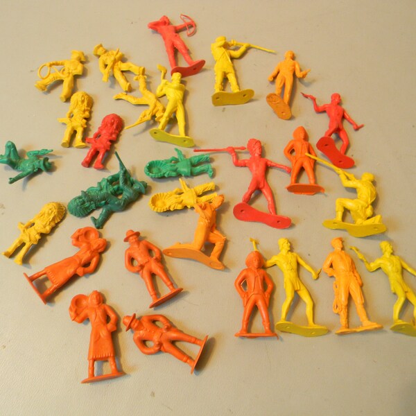 Plastic Figures - Etsy