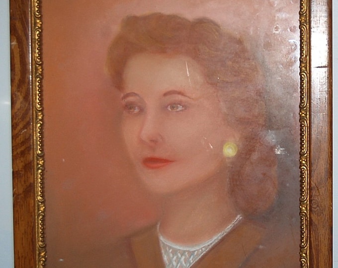 VTG Pastel Drawing of Princess Marjorie by Rose Tideman - Etsy