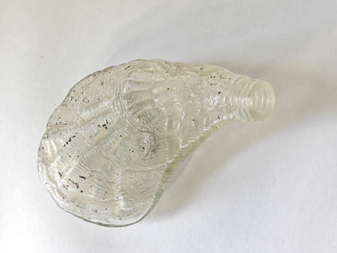 Antique Tony Faust Oyster Restaurant and Saloon Glass Oyster Shell ...
