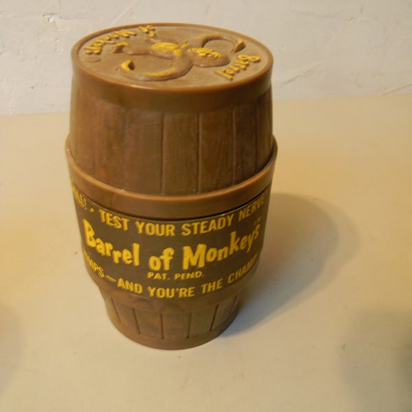 Barrel of Monkeys - Etsy