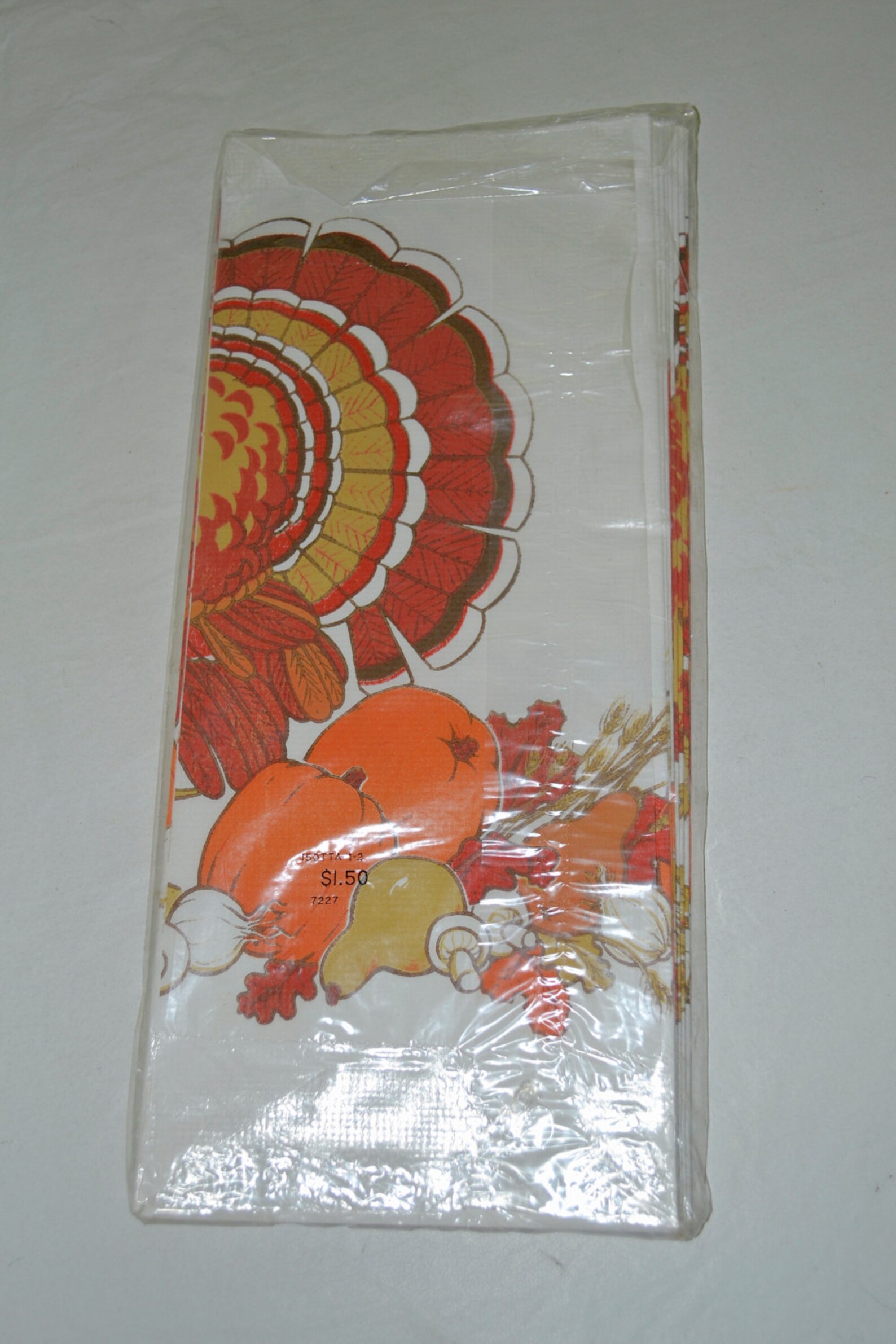 Vintage Paper Tablecloth Thanksgiving Fall - Etsy