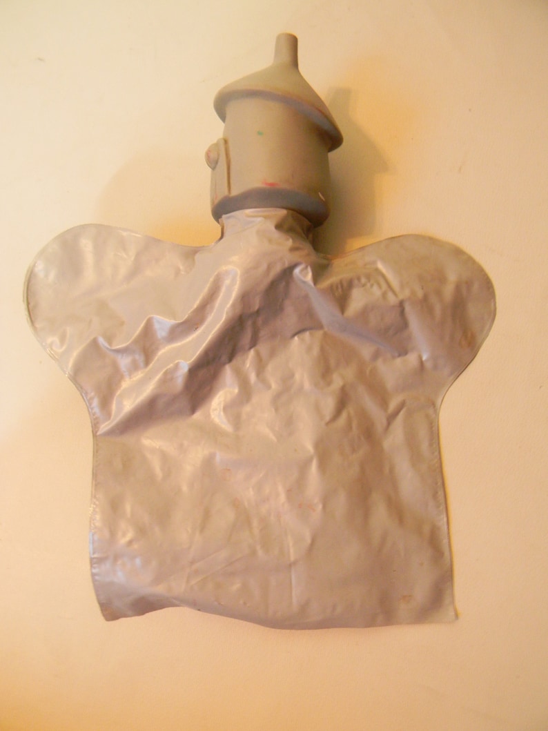 Vintage Wizard of Oz the Tin Man Hand Puppet - Etsy