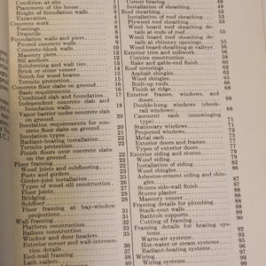 Vintage Wood Frame House Construction Book by Dept Agriculture 73 1955 ...