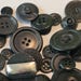 Lot of Vintage Black Buttons - Etsy