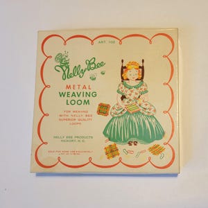 Vintage Nelly Bee Metal Weaving Loom - Etsy