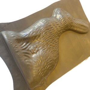 Vintage Large Tin Easter Rabbit Chocolate Mold - Etsy