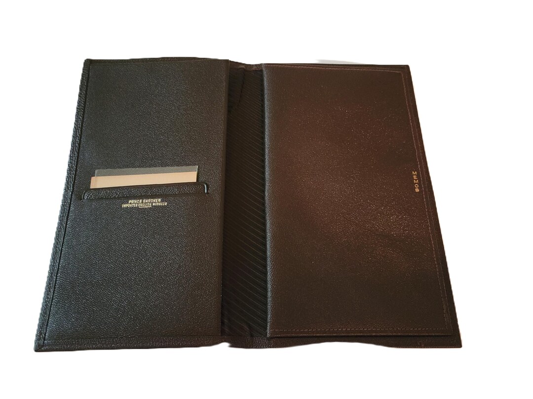 Vintage Leather Prince Gardner Pocket Secretary Wallet - Etsy
