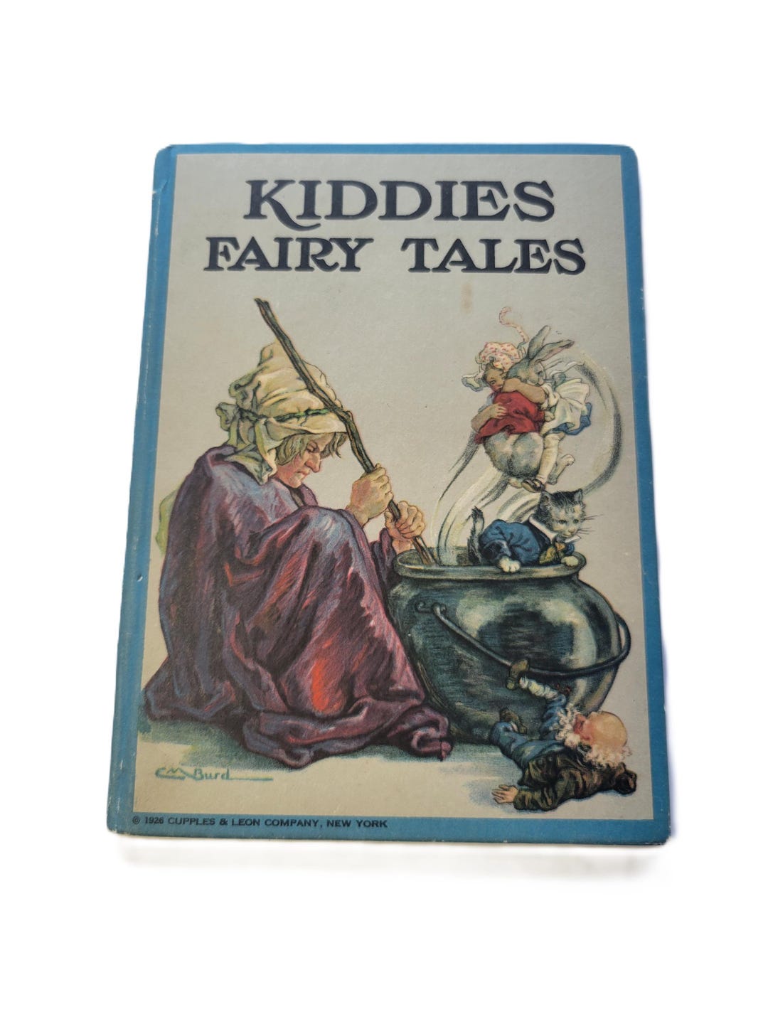 Vintage 1926 Children's Illustrated Story Book Kiddies Fairy Tales - Etsy