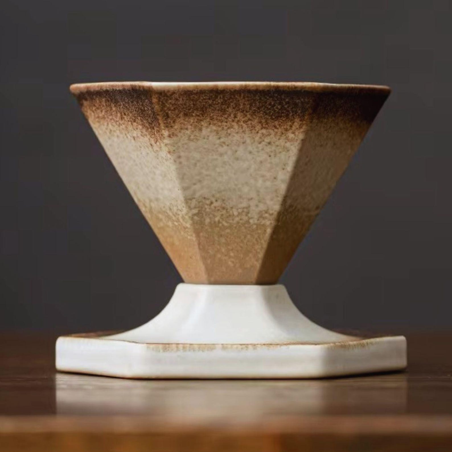 Triangular Coffee Mug With Base - Etsy