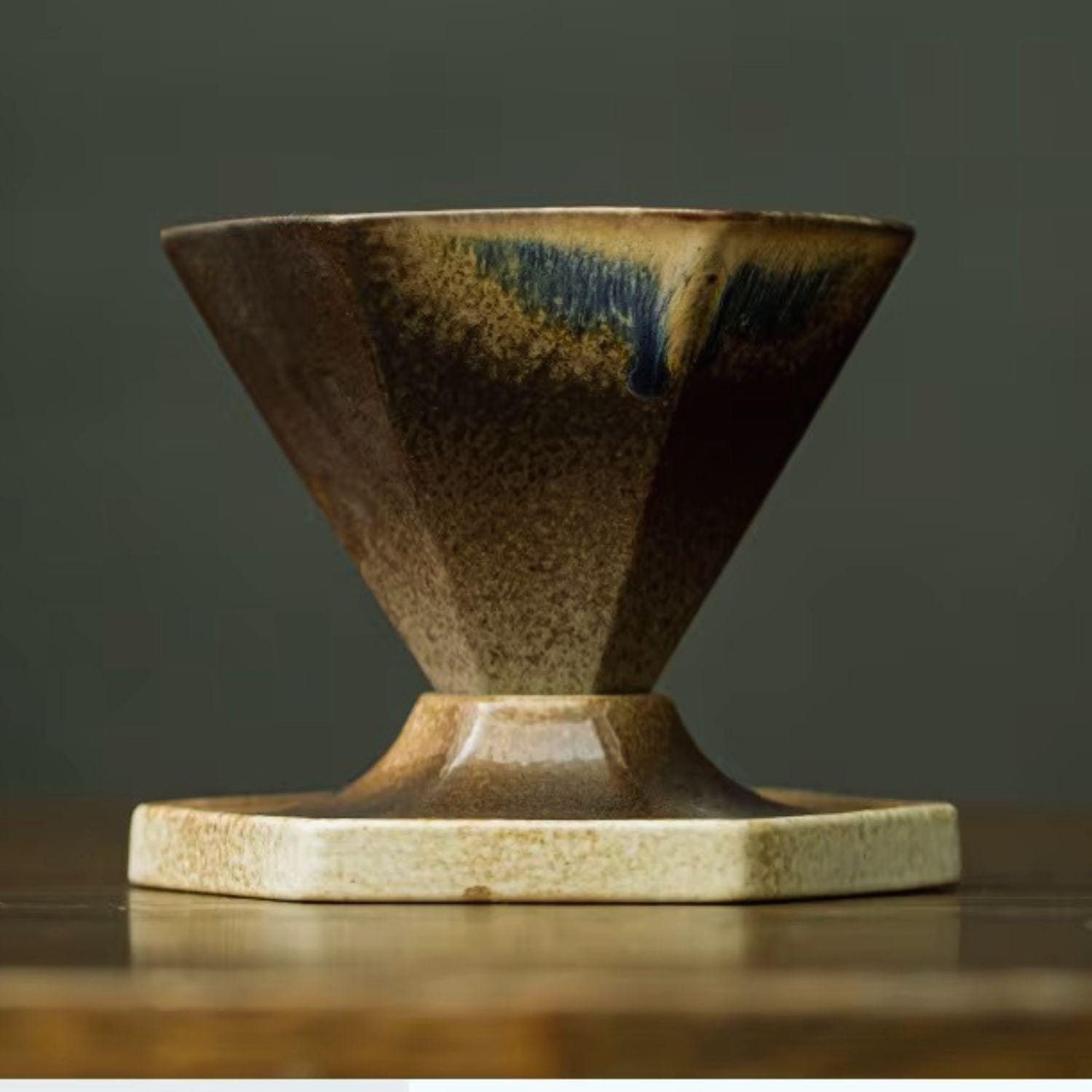 Triangular Coffee Mug With Base - Etsy