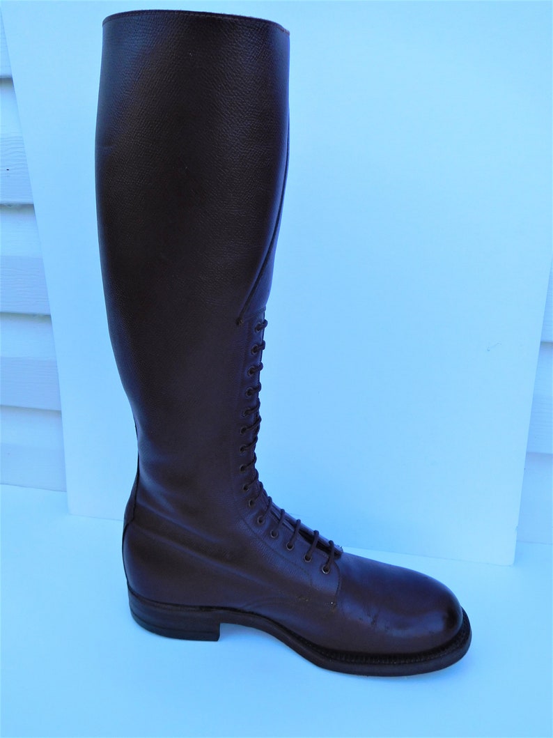 Mounted Police Riding Boots Circa 1960's - Etsy