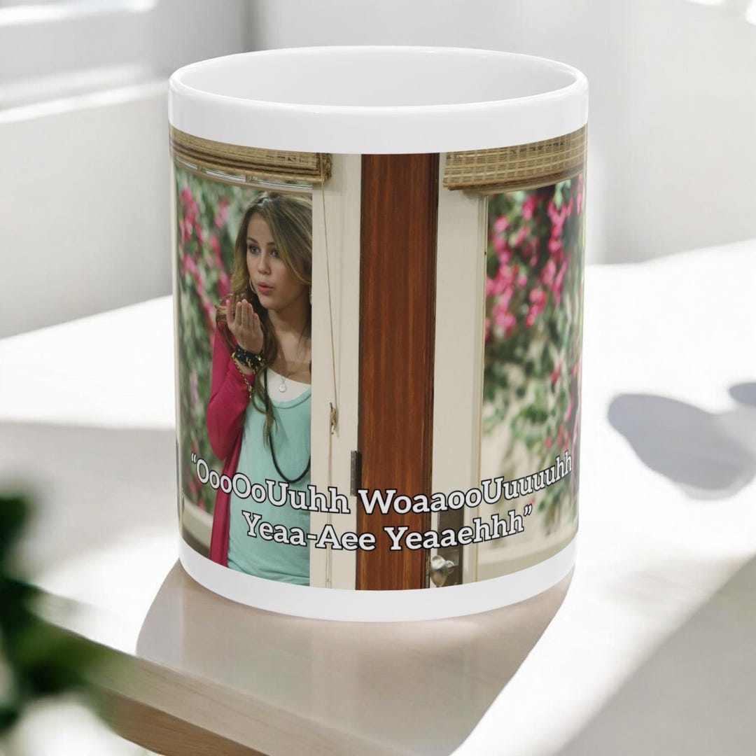 Mug THAT Hannah Montana Scene With THAT Iconic Transition Music! Gift ...