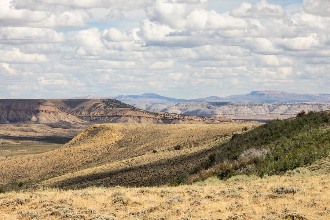 Rangeland, Western Landscape Photograph in Color, Wyoming Print - Etsy
