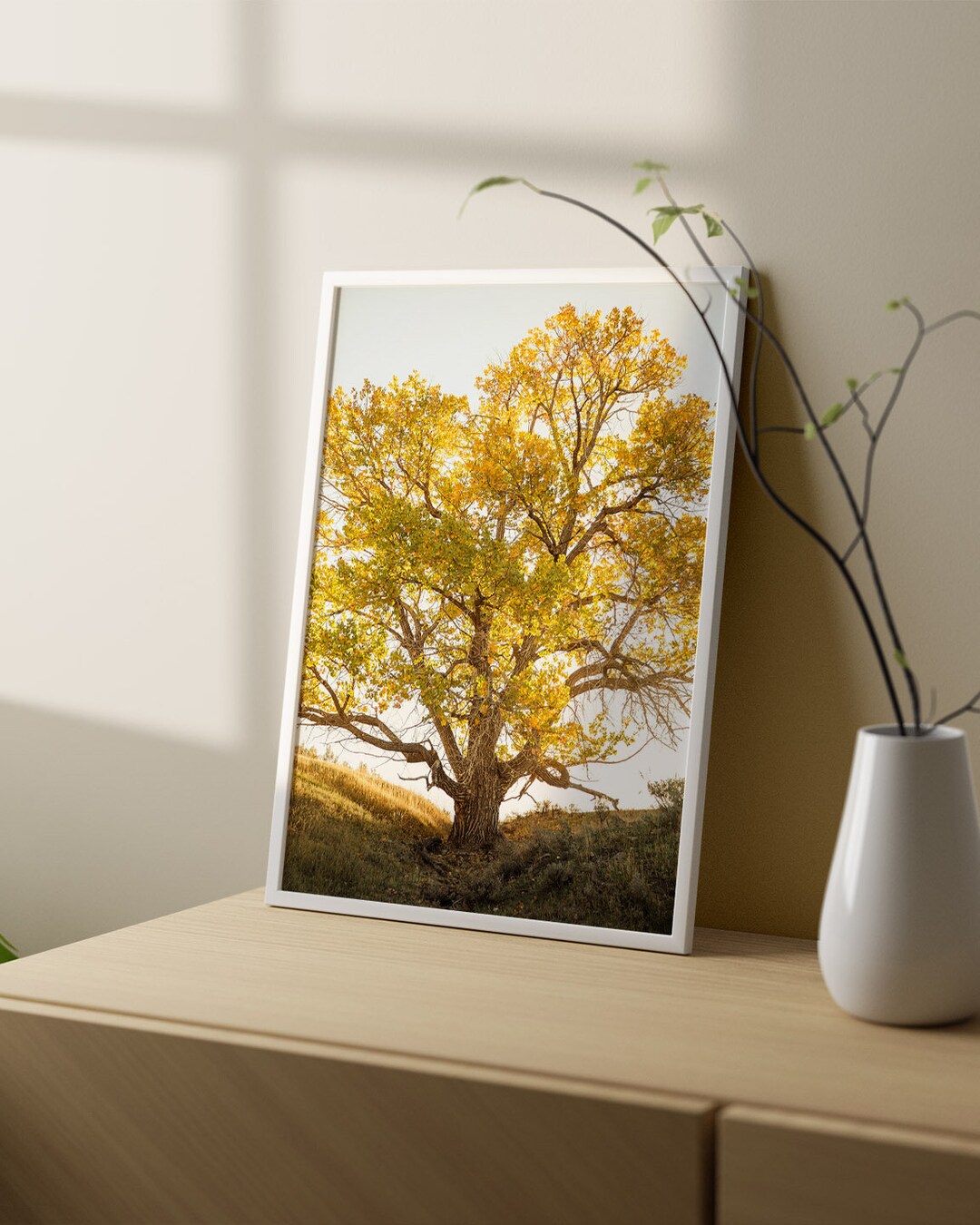 Autumn Tree Photography Print: Colorful Fall Nature Art - Etsy