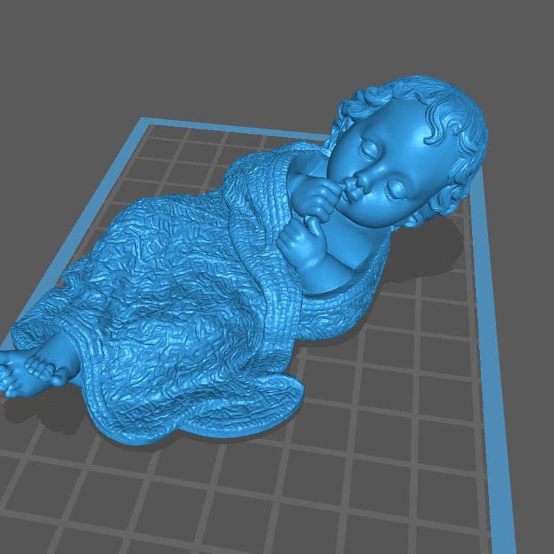 Infant Jesus in Creche - Etsy