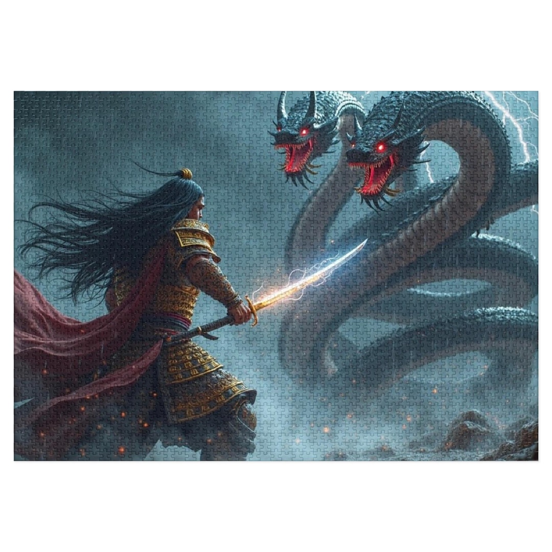 Japanese Mythology Series - Susanoo Vs. Yamata No Orochi: A Sword of ...
