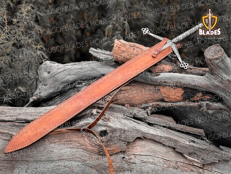 Handmade Scottish Claymore Sword, Custom Highland Claymore, Black ...