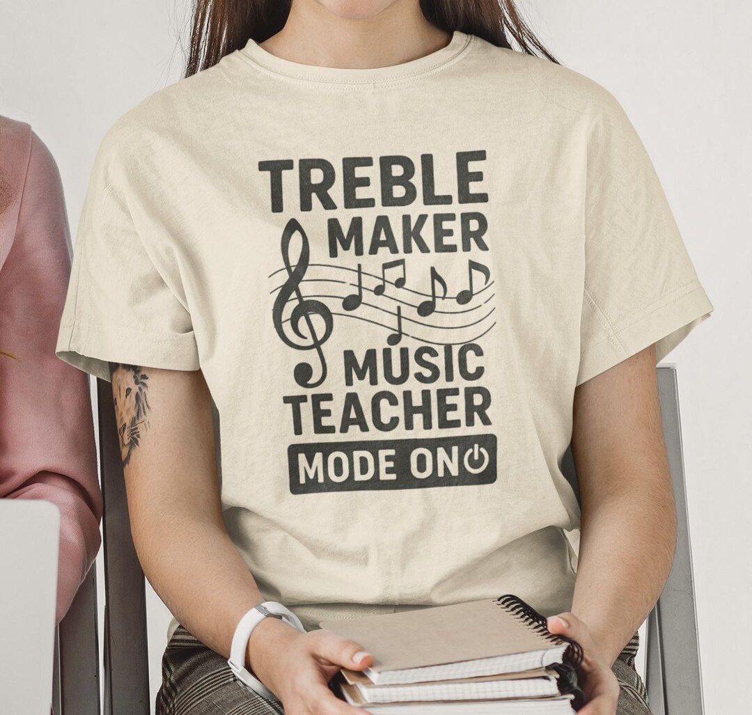 Treble Maker Music Teacher T-shirt: Unisex Cotton Classroom Apparel - Etsy