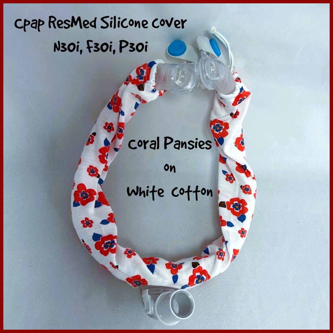 Cpap Covers Resmed N30i P30i F30i, Solid Turtle Neck Cotton/ Cotton ...
