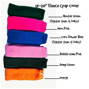 Cpap 20"+ Fleece Tubing Covers, Noise Dampening Cpap, Absorbent Cpap ...