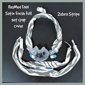 Resmed F30i Full Set Cpap Covers , Charmeuse or Satin Knit Fabric - Etsy