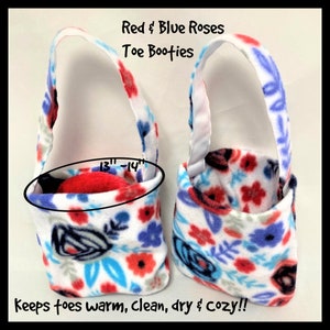 Flower Foot Cast Toe Booties - Etsy