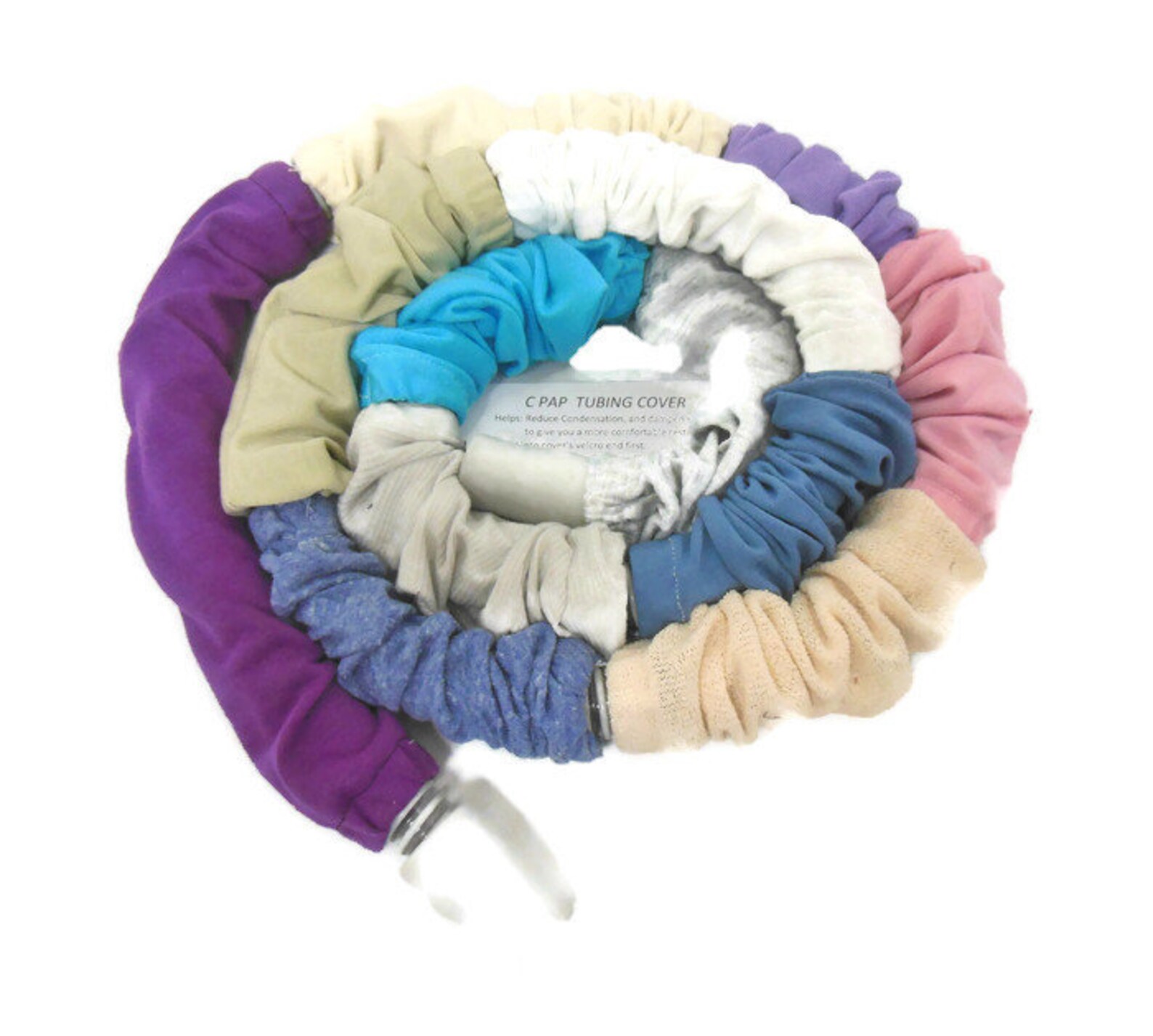 Cpap 12 Knit Tubing Covers, Noise Dampening Cpap, Absorbent Cpap Tubing ...