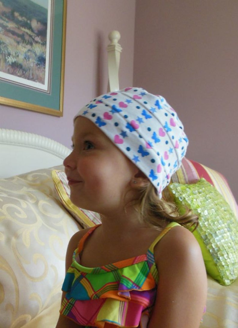 Child 3-seam Stars and Hearts Cotton Knit Turban - Etsy