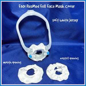 Jersey CPAP Mask Cover, F30i, F40, Dreamwear, Rio 11 Breathable Fabric ...