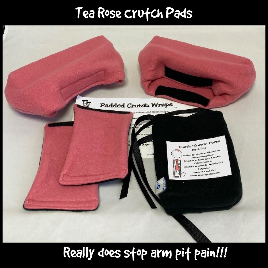 Peach Fleece Crutch Pads, Arm Pit Comfort - Etsy