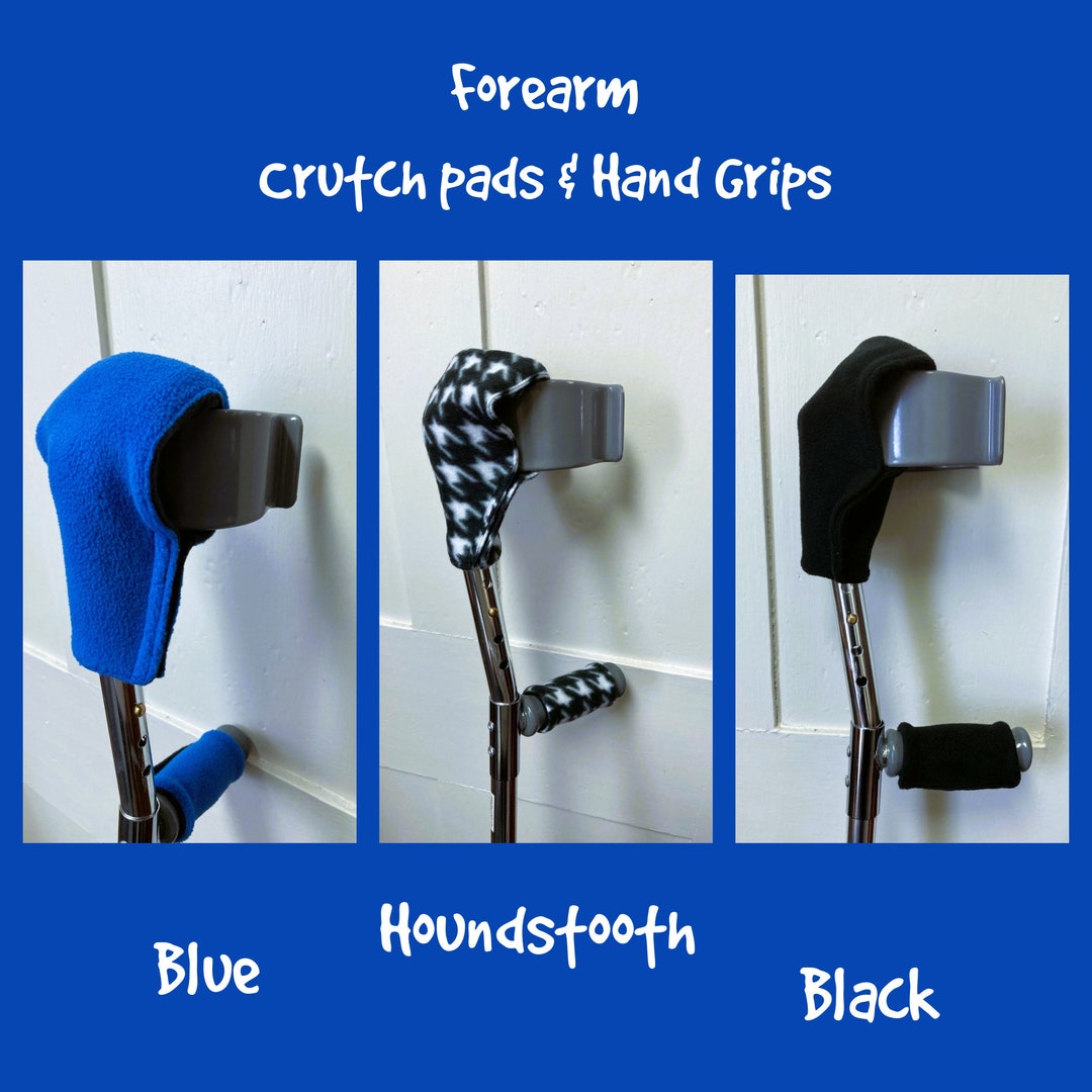 Anti-pilled Plush Fleece FOREARM Crutch Pads Bounce Back - Etsy