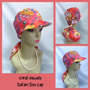Safari Sun Caps - Etsy