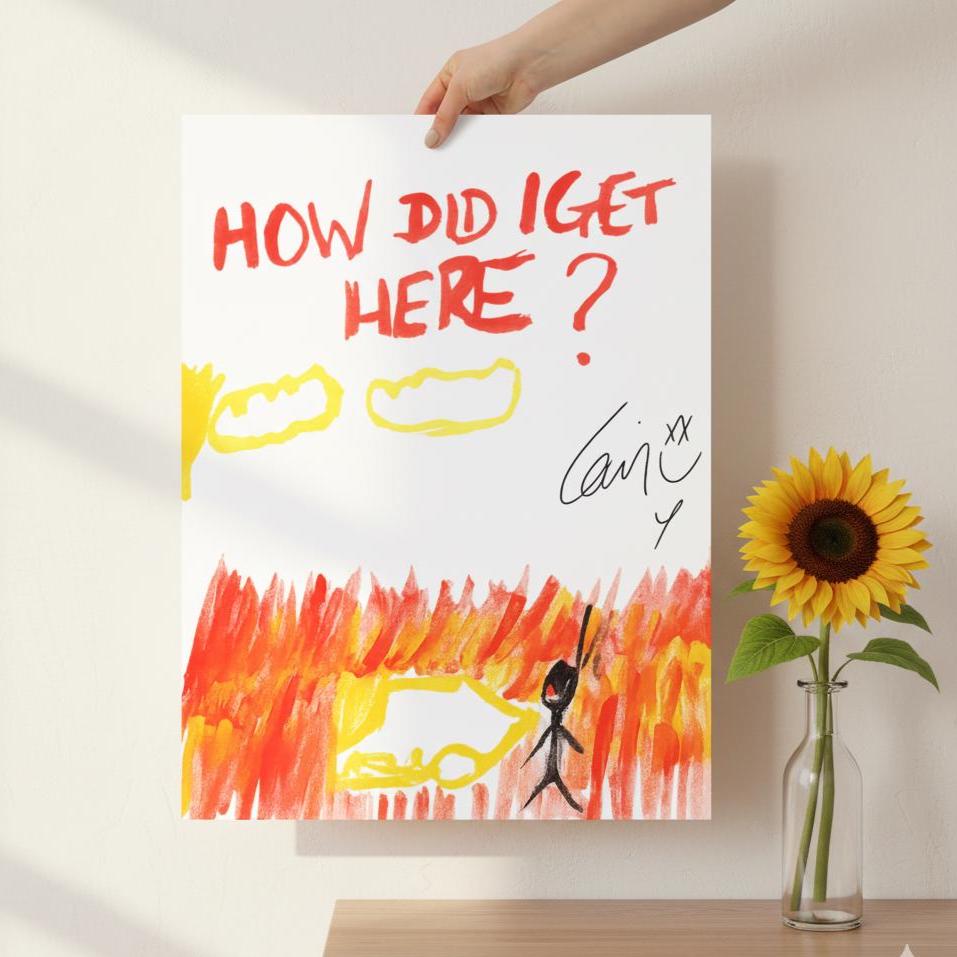How Did I Get Here Poster | Louis Tomlinson Inspired Wall Art | Museum ...