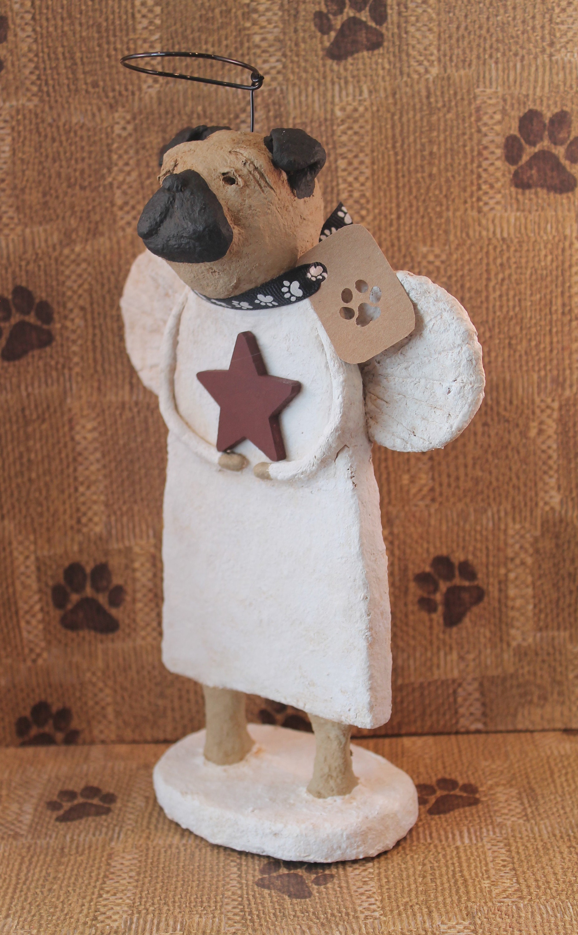 Pug Angel Pug Angel Figurine Pug Lover Gifts Pet Lover | Etsy