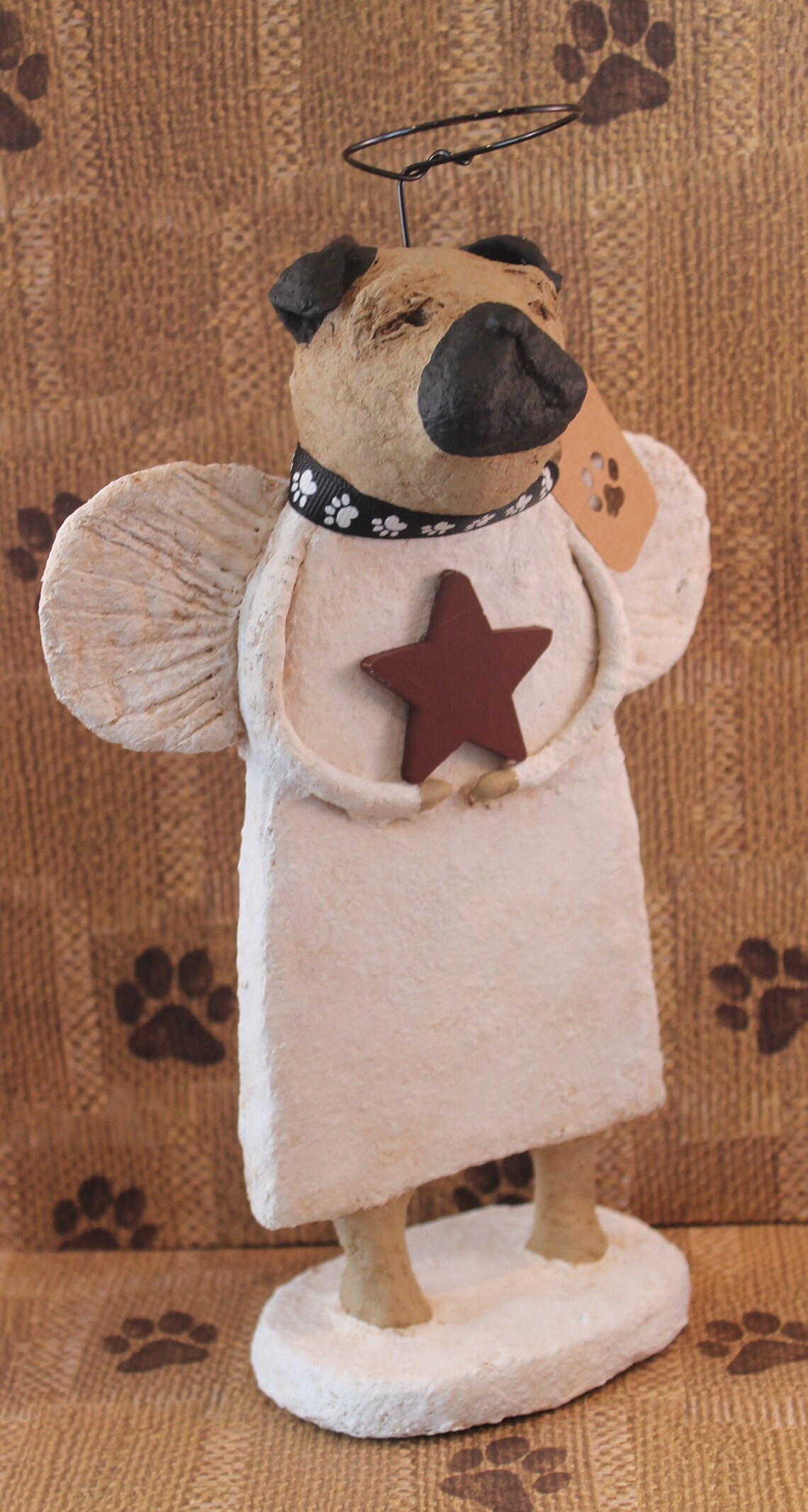 Pug Angel Pug Angel Figurine Pug Lover Gifts Pet Lover | Etsy